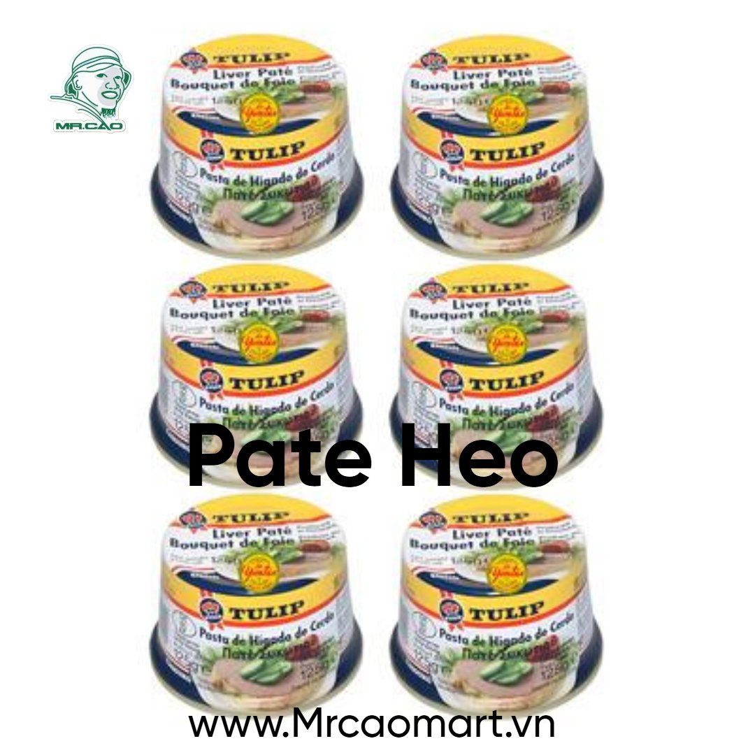 PATE GAN HEO HỘP – TULIP LIVER PATE’ 125G – MrCao Mart