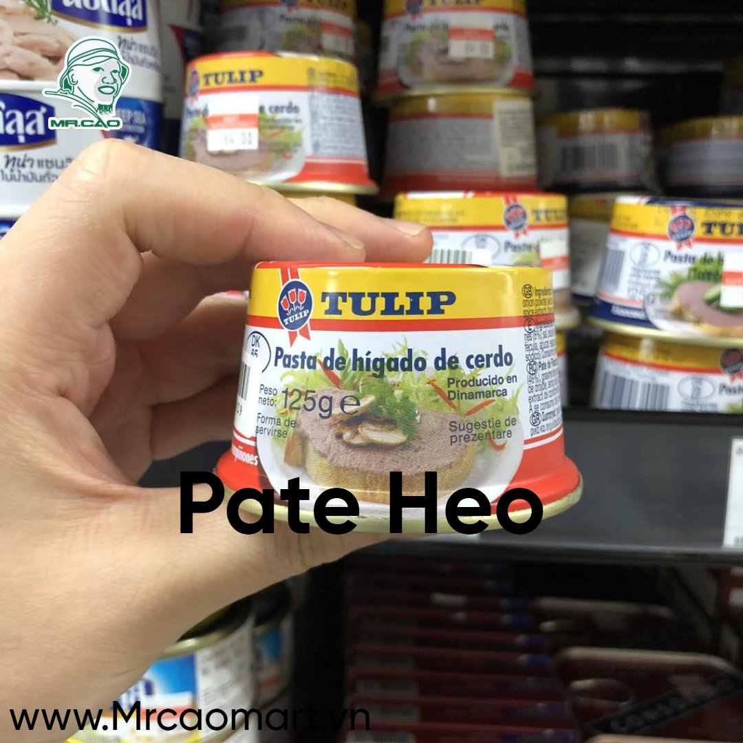 PATE GAN HEO HỘP – TULIP LIVER PATE’ 125G – MrCao Mart