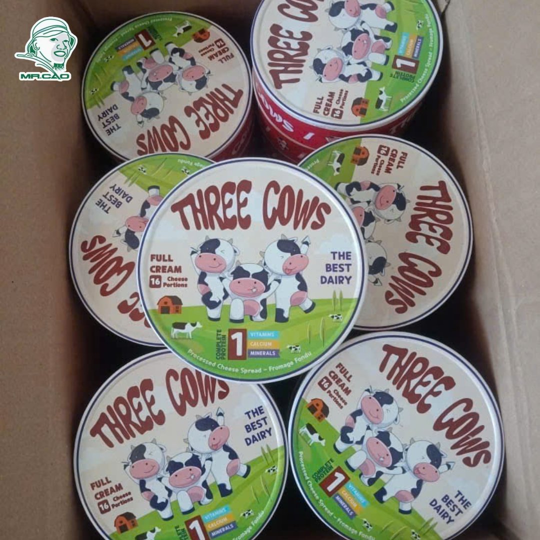 PHÔ MAI MỀM – CREAMY CHEESE THREE COWS 16 PICE 240g – MrCao Mart