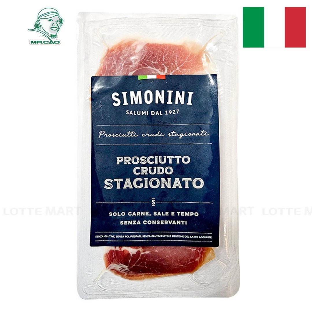 THỊT HEO MUỐI – COPPA STAGIONATA SIMONINI SLICED 250G – MrCao Mart