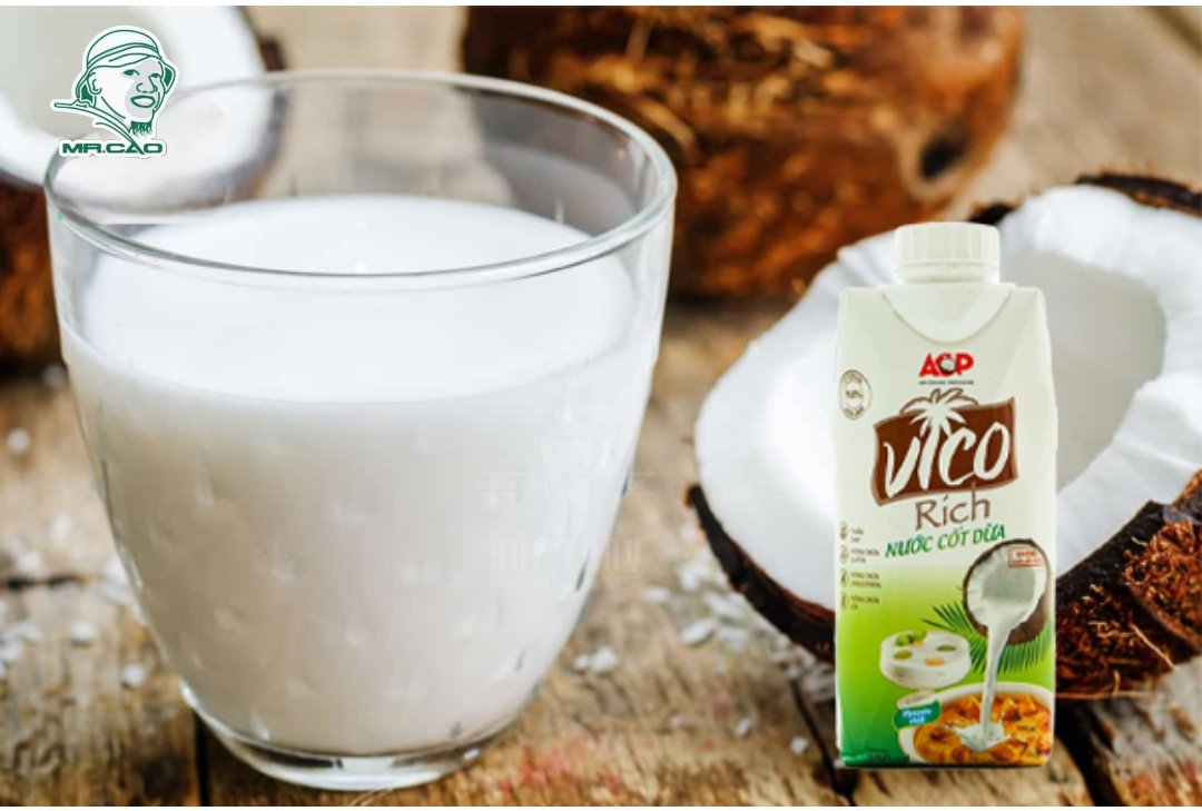 NƯỚC CỐT DỪA – COCONUT MILK VICO RICH 1 LIT – MrCao Mart