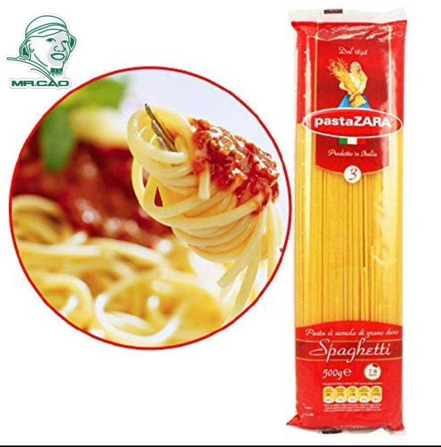 MỲ Ý SPAGHETTY 03 PASTA ZARA 500G – MrCao Mart