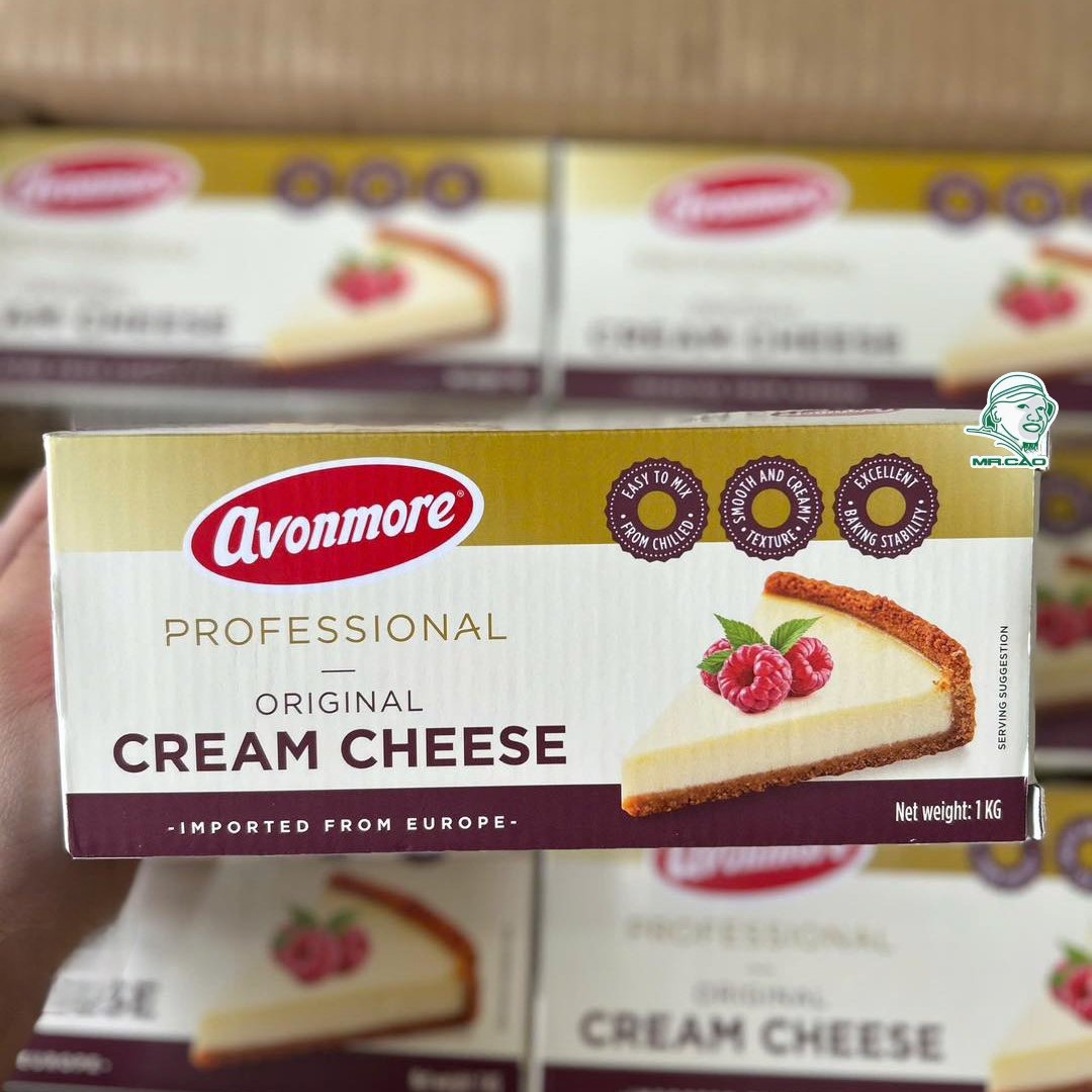PHÔ MAI KEM – CREAM CHEESE AVONMORE 1KG – MrCao Mart
