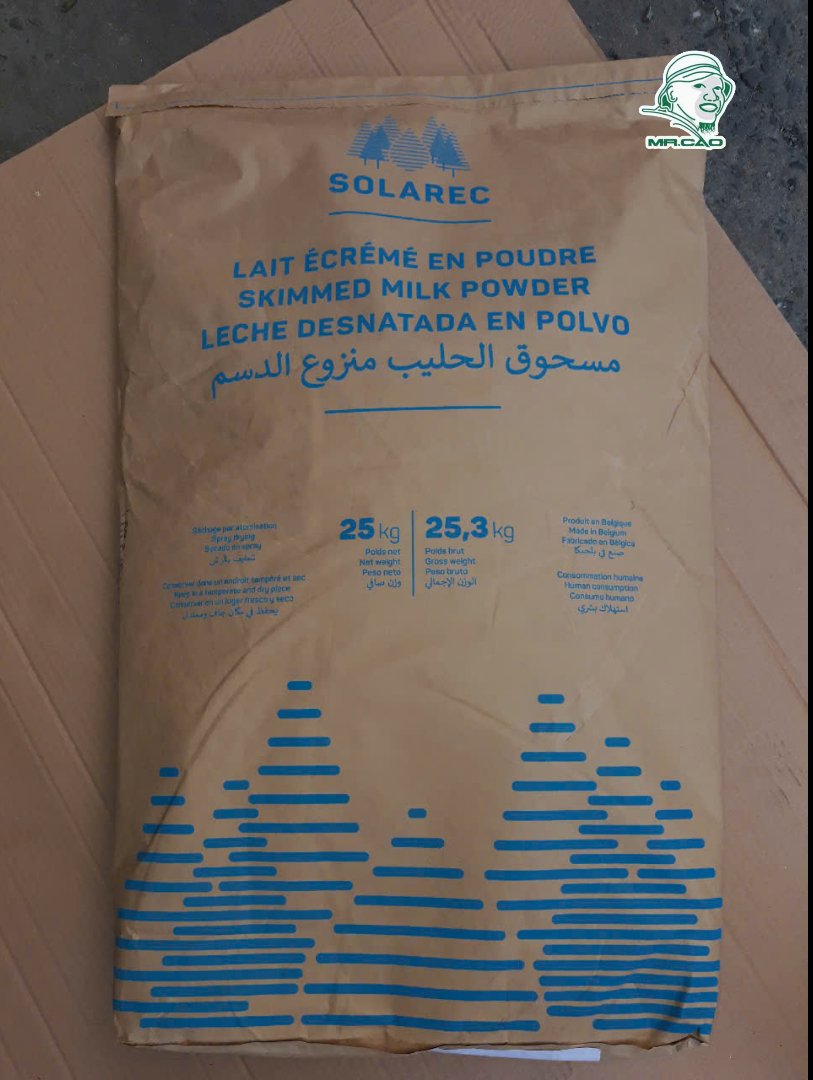 BỘT SỮA GẦY – SKIMMILK POWDER SOLAREC 25KG – MrCao Mart